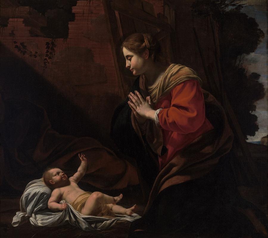 Mary Adoring the Christ child - Museum Boijmans Van Beuningen