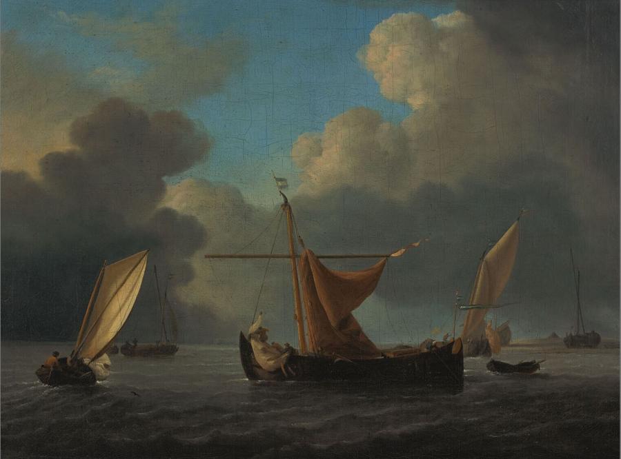 Gathering squall at sea - Museum Boijmans Van Beuningen
