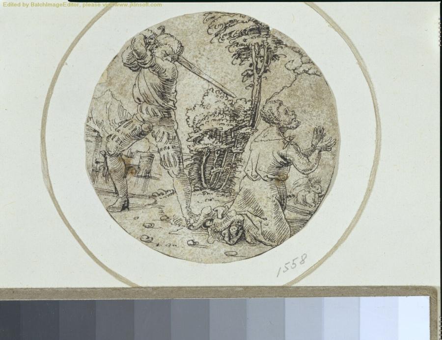 Kneeling Martyr and His Executioner - Museum Boijmans Van Beuningen