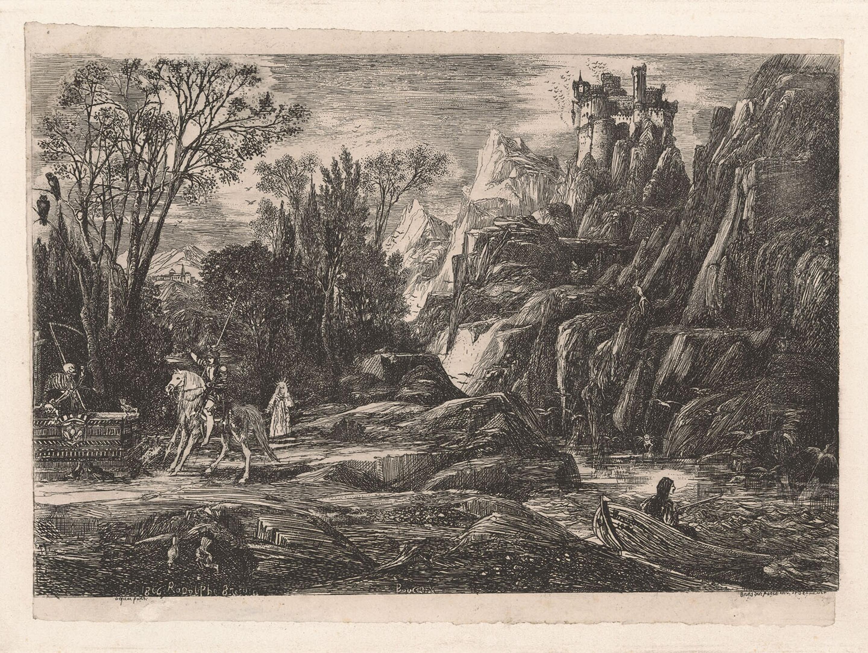 Une Vieille légende (Een oude legende) - Museum Boijmans Van Beuningen