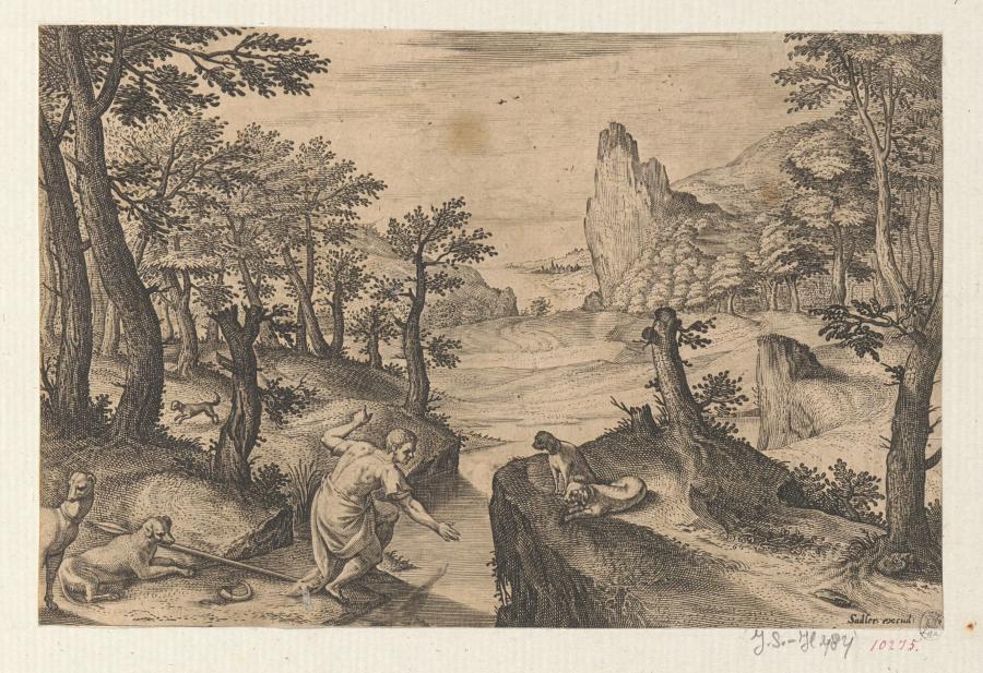 Mythological Scenes in a Landscape - Museum Boijmans Van Beuningen