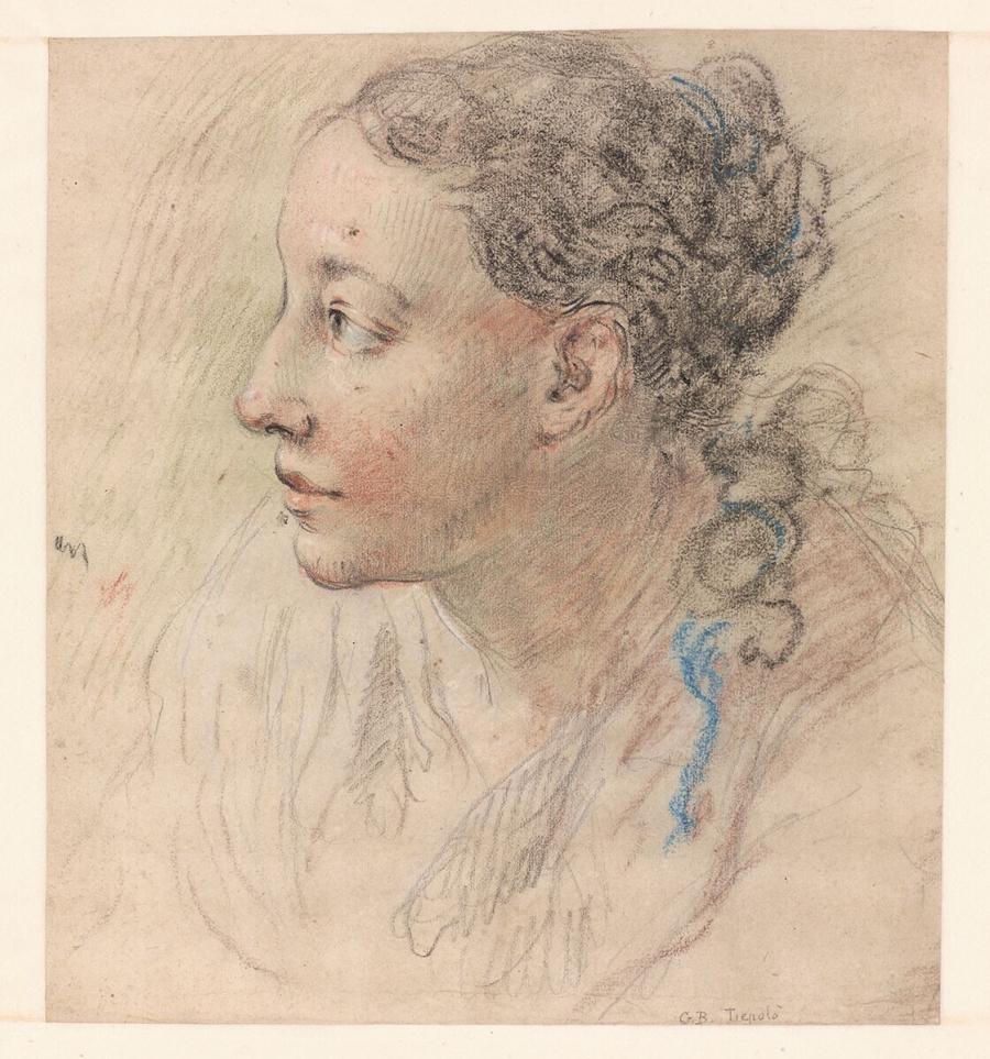 Female Head Looking Left - Museum Boijmans Van Beuningen