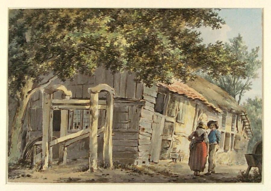 Dorpsgezicht te Ruinen (Provincie Drenthe) - Museum Boijmans Van Beuningen